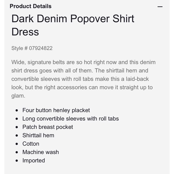 Express | Dresses | Express Dark Denim Popover Shirt Dress | Poshmark